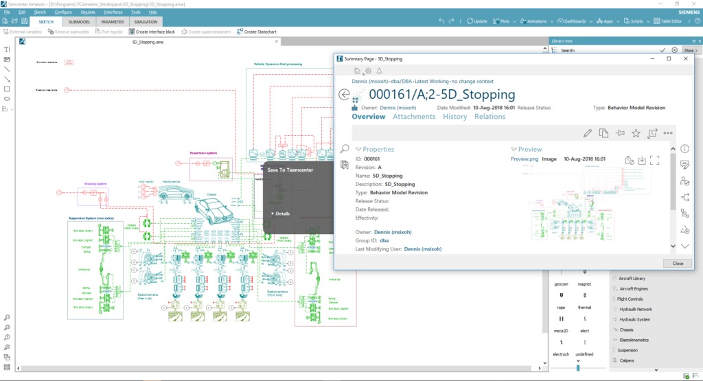 Simcenter Amesim Integration - Sitech PLM